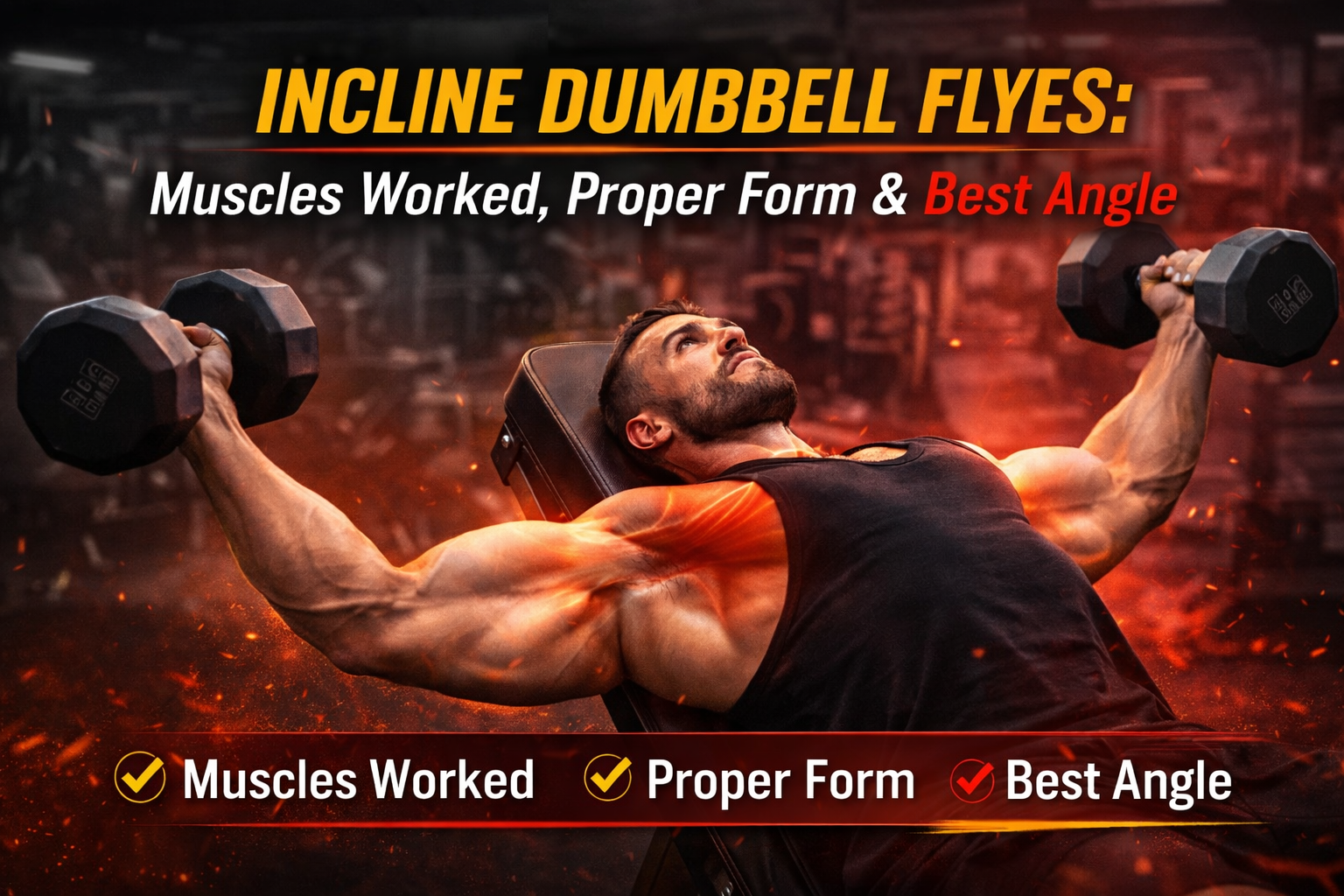 Incline Dumbbell Flys Good