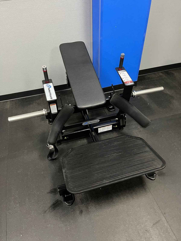 Nautilus GLUTE DRIVE Plate Loaded Hip Thrust Machine – True Iron Fitness