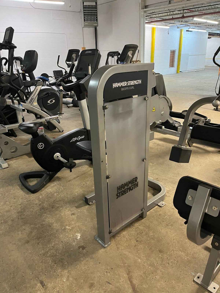 Hammer Strength Select Bicep Curl Triceps Pair Mint! – True Iron Fitness